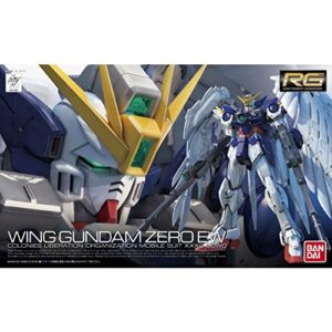 bandai hobby - gundam wing - real grade - 1/144 endless waltz 17 wing gundam zero model kit