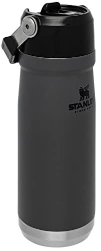 Stanley IceFlow Stainless Steel Water Jug with Straw, Vacuum Insulated Water Bottle for Home and Office, Reusable Tumbler with Straw Leak Resistant Flip