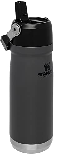 Stanley IceFlow Stainless Steel Water Jug with Straw, Vacuum Insulated Water Bottle for Home and Office, Reusable Tumbler with Straw Leak Resistant Flip