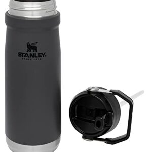 Stanley IceFlow Stainless Steel Water Jug with Straw, Vacuum Insulated Water Bottle for Home and Office, Reusable Tumbler with Straw Leak Resistant Flip