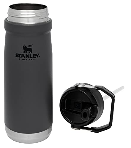 Stanley IceFlow Stainless Steel Water Jug with Straw, Vacuum Insulated Water Bottle for Home and Office, Reusable Tumbler with Straw Leak Resistant Flip