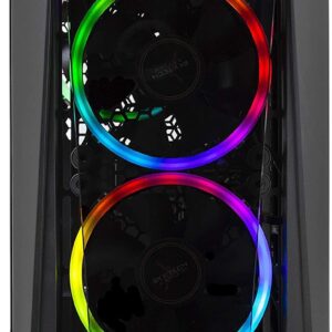 SkyTech Blaze II Gaming Computer PC Desktop – AMD Ryzen 3 3100 4-Core 3.6 GHz, GTX 1650 4G, 500G SSD, 8GB DDR4 3200, AC WiFi, RGB Fans, Windows 10 Home 64-bit