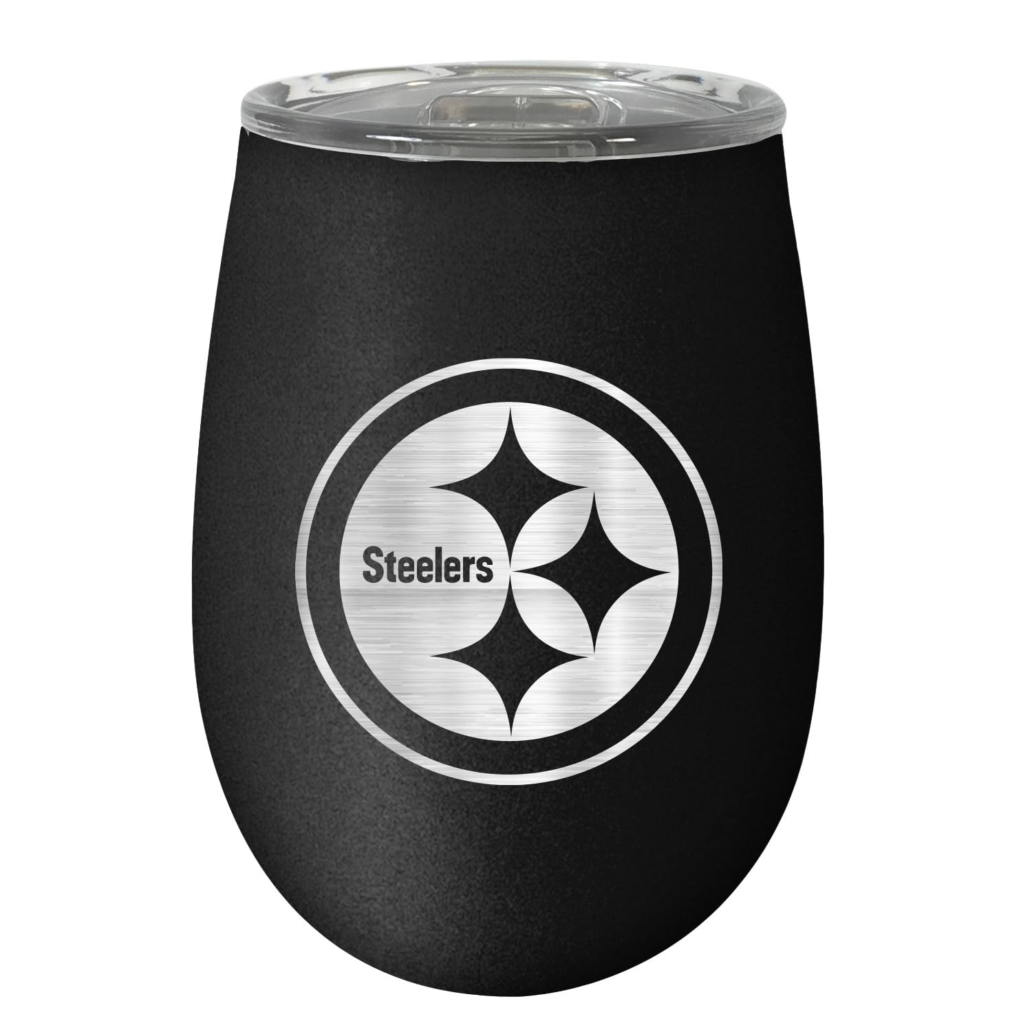 Great American Products Pittsburgh Steelers 12oz. Stealth Wine Tumbler