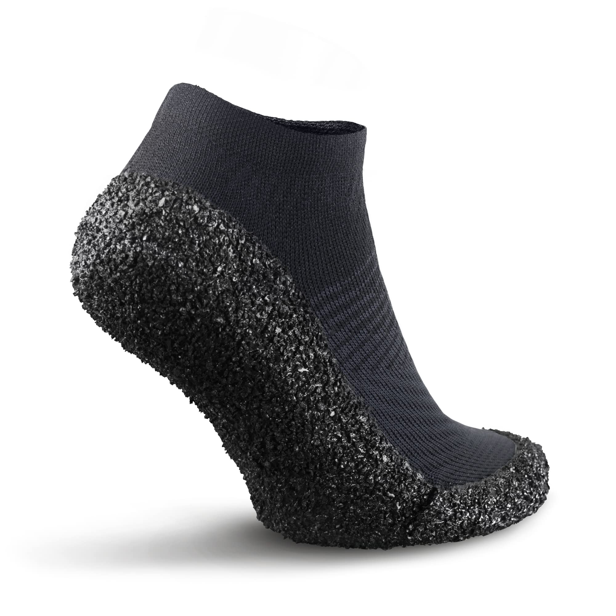 Skinners 2.0 Anthracite | Minimalist Barefoot Sock Shoes for Men & Women | Ultra Portable Lightweight & Breathable Footwear