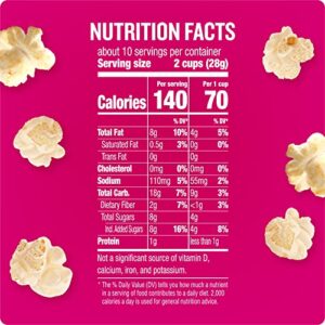 Angie's BOOMCHICKAPOP Sweet and Salty Kettle Corn Popcorn, Gluten Free, Party Size 10 oz.