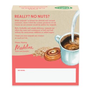 nutpods Oat Cinnamon Swirl Coffee Creamer - Unsweetened Oat Milk Creamer - Nut-Free Non Dairy Creamer - Keto, Gluten Free, Non-GMO, Vegan, Sugar Free, Kosher (3-Pack)