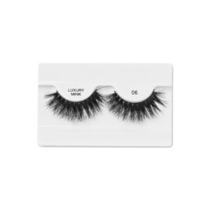 i-ENVY Luxury Mink Collection False Eyelashes 100% Real Mink Glamorous Eye Look Lashes Maximum Fluffiness 3D Multi-Curl Angle (3 Pack)