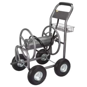 member's mark hose reel cart with steel basket