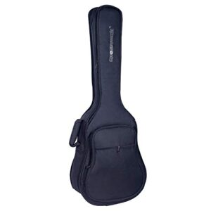 crossrock crsg106 gig bag, 10mm padding entry level for dreadnought guitar (crsg106dbk-2)