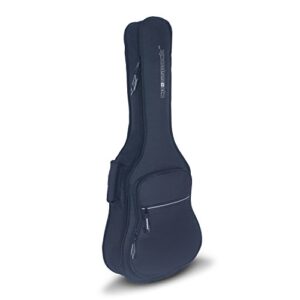 Crossrock CRSG106 Gig Bag, 10mm Padding Entry Level for Dreadnought Guitar (CRSG106DBK-2)