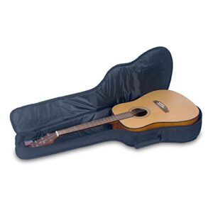 Crossrock CRSG106 Gig Bag, 10mm Padding Entry Level for Dreadnought Guitar (CRSG106DBK-2)