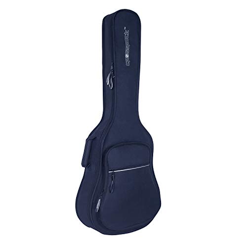 Crossrock CRSG106 Gig Bag, 10mm Padding Entry Level for Dreadnought Guitar (CRSG106DBK-2)