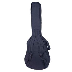 Crossrock CRSG106 Gig Bag, 10mm Padding Entry Level for Dreadnought Guitar (CRSG106DBK-2)