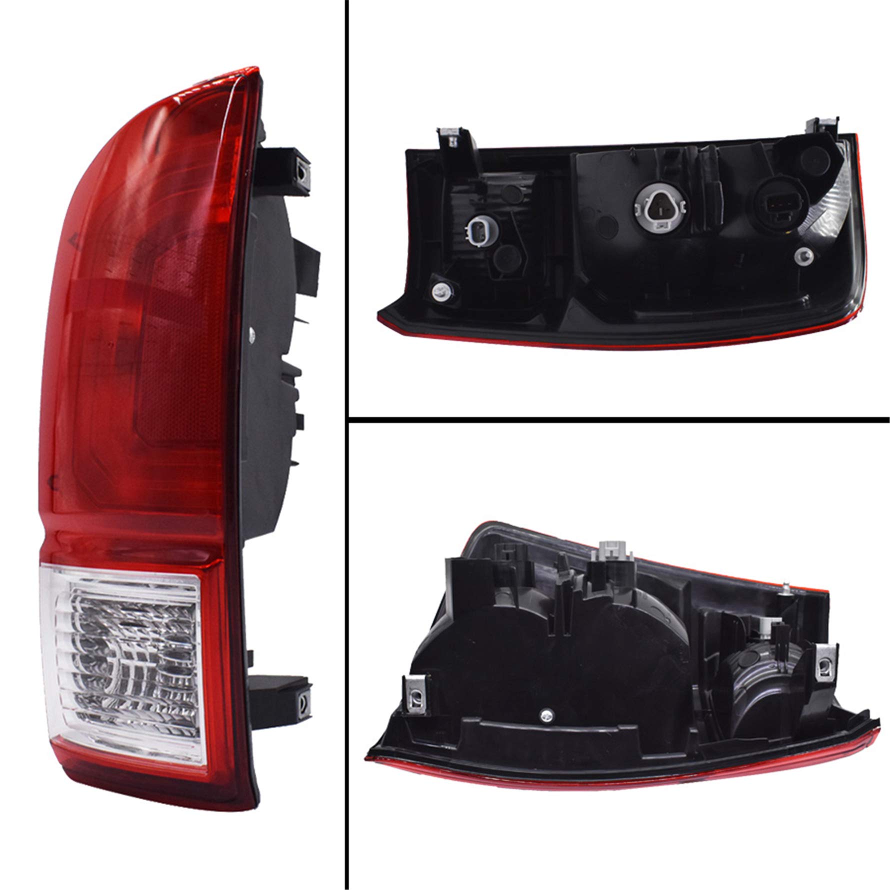 Driver Side Rear Tail Light left Brake Lamp Replacement for 2016-2017 Toyota Tacoma SR SR5 8156004170, 81560-04170