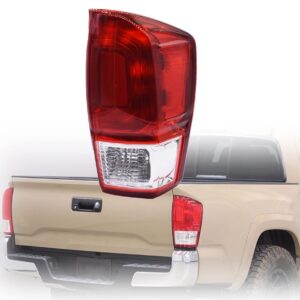 munirater passenger side rear tail light right brake lamp replacement for 2016 2017 toyota tacoma sr sr5 8155004170, 81550-04170