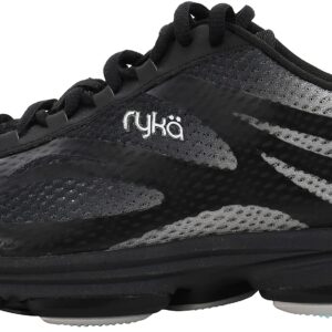 Ryka Women's Devotion Plus 2 Walking Shoe, Black/Grey, 7 M US