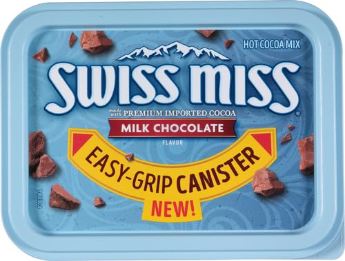 Swiss Miss Milk Chocolate Flavored Hot Cocoa Mix, 22.23 OZ Canister