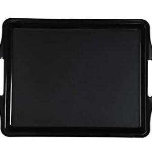 Mintra Home Durable Serving Tray (1pk, Black)