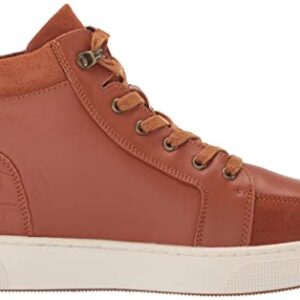 Propét Womens Kasia Sneaker, Tan, 9 Wide US