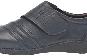 Propét Women's Calliope Loafer Flat, Navy, 12 X-Wide