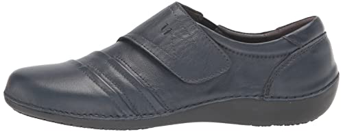 Propét Women's Calliope Loafer Flat, Navy, 12 X-Wide