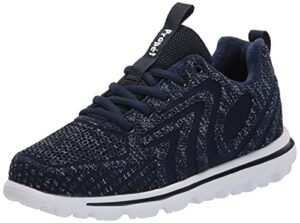 propét women's travelactiv allay sneaker,navy,6.5 wide