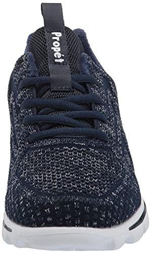 Propét Women's TravelActiv Allay Sneaker,Navy,6.5 Wide