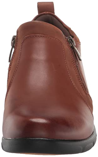 Propét Women's Wendy Dress Shoes, Chestnut, 9 X-Wide US