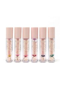 italia deluxe 24k magic lip oil / lip gloss 6 pcs