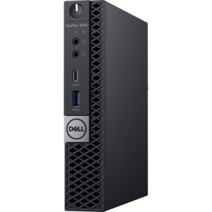 dell optiplex 5060 micro desktop, intel core i5-8500t 2.1ghz, 16gb ddr4, 256gb ssd, win10pro (renewed)