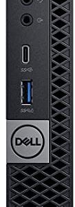 Dell Optiplex 7060 Micro MFF Desktop PC Intel i7-8700T 6-Cores 2.40GHz 16GB DDR4 New 256GB M.2 NVMe SSD WiFi BT HDMI New Dell KB & Mouse Windows 10 Pro (Renewed)