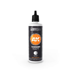 ak-interactive 3rd gen matt varnish 100ml - model building paints and tools # 11237