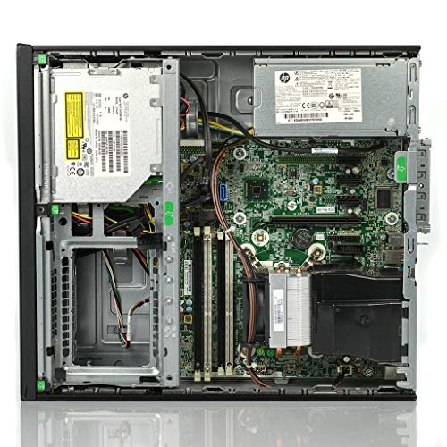 HP 600 G1 SFF Computer Desktop PC, Intel Core i7 3.1GHz, 8GB Ram, 120GB M.2 SSD, 2TB HDD, New 19" MonitorKeyboard and Mouse, Wi-Fi/Bluetooth, Win 10 Pro (Renewed)