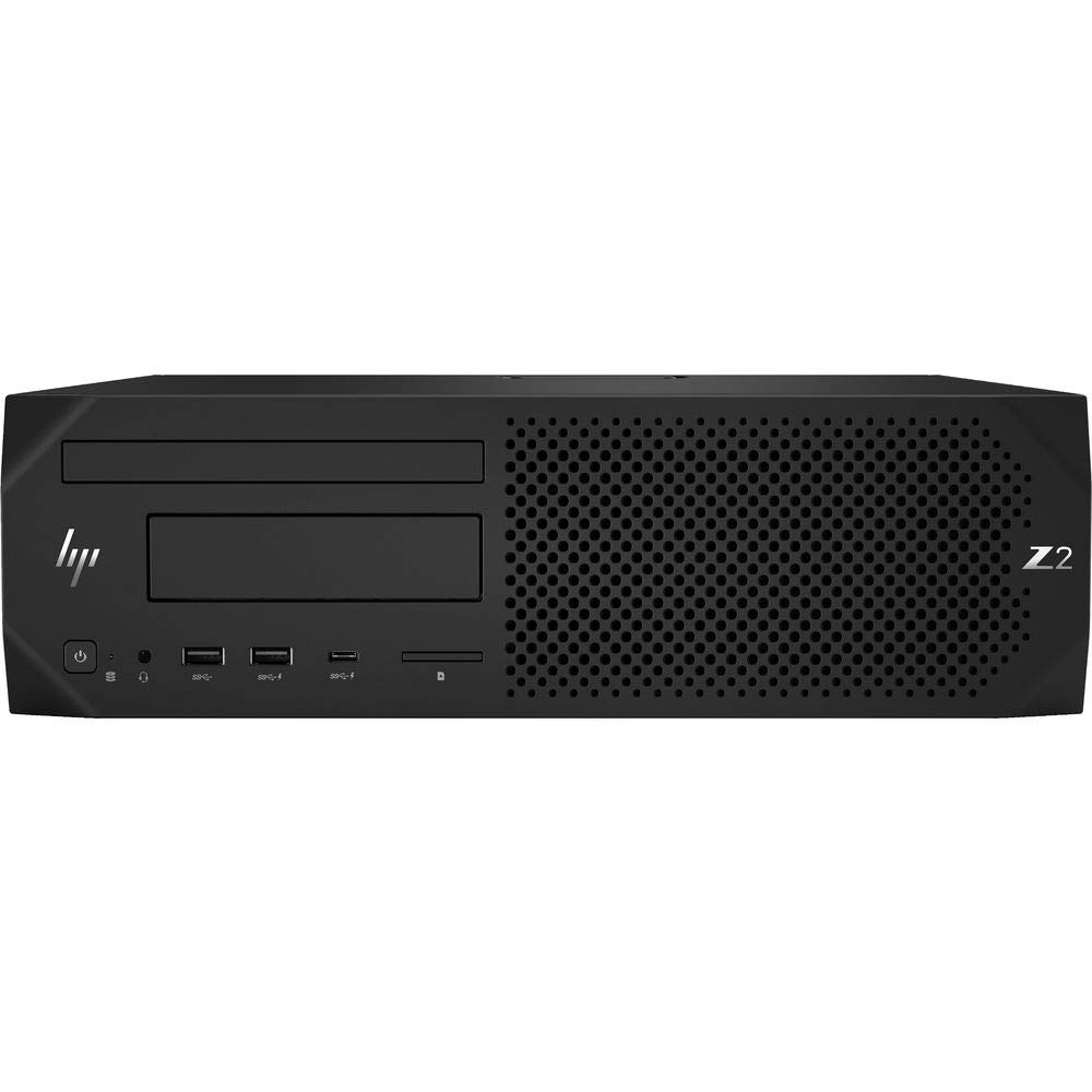 HP Z2 G4 SFF Workstation, Intel i7-8700 6-Core up to 4.6GHz, 16GB DDR4 RAM, 1TB NVMe M.2, USB 3.0, Intel UHD Graphics 630, 2X Display Ports 1.2 (4K Support), Windows 10 Professional 64-bit (Renewed)