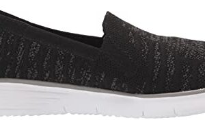 Propét Travel Fit Slip-On Black/Charcoal 9 X (2E)