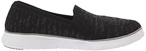 Propét Travel Fit Slip-On Black/Charcoal 9 X (2E)