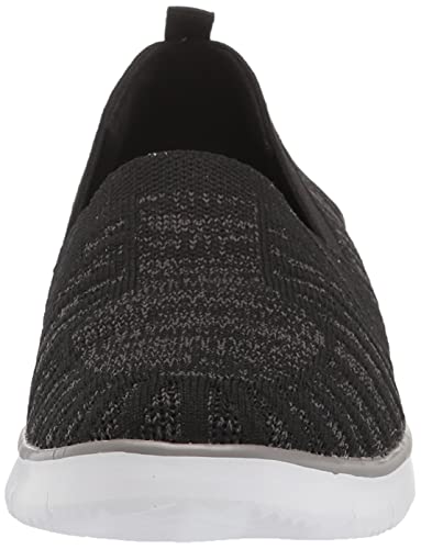 Propét Travel Fit Slip-On Black/Charcoal 9 X (2E)