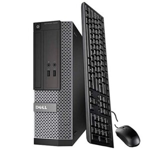 dell optiplex 3020 sff computer desktop pc, intel core i5 processor, 16gb ram, 120gb m.2 ssd, 2tb hard drive,keyboard & mouse, wi-fi & bluetooth, windows 10 pro (renewed)