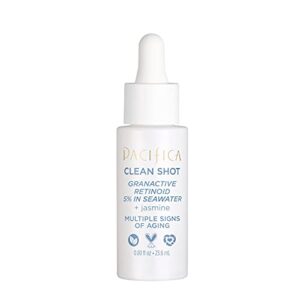 pacifica clean shot granactive retinoid 5 percent in seawater unisex, 0.8 oz