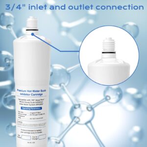 3 Pack AP431 Cartridge, Replacement for Aqua-Pure Whole House Scale Inhibition Inline Water System Helps Prevent Scale AP430SS - IT'S PURE EXPERT