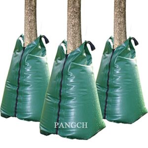 tree watering bag, 20 gallon slow release tree watering bags-drip irrigation bag for newly planted or established trees (3 pack)