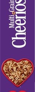 Multi Grain Cheerios Heart Healthy Cereal, 18 OZ Family Size Cereal Box