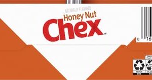 Honey Nut Chex Cereal Family Size, 19.6 OZ