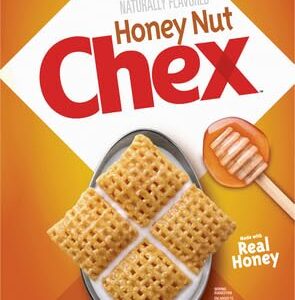 Honey Nut Chex Cereal Family Size, 19.6 OZ