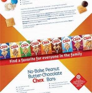 Honey Nut Chex Cereal Family Size, 19.6 OZ