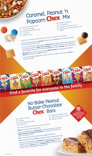 Honey Nut Chex Cereal Family Size, 19.6 OZ