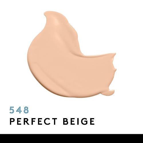 COVERGIRL Clean Matte Liquid Foundation, Perfect Beige 548, Pack of 1