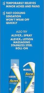 AleveX Topical Pain Relief Lotion with Rollerball Applicator - Long Lasting Arthritis and Muscle Pain Relief, 2.5 oz