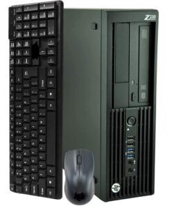 hp prodesk z230 sff computer desktop pc, intel core i5 3.2ghz processor, 16gb ram, 128gb m.2 ssd, 1tb hdd,wireless keyboard & mouse, wifi | bluetooth, windows 10 pro (renewed)