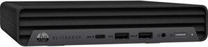 hp elitedesk 800 g6 mini (latest model) 10th gen core i5-10500 (6-core, up to 4.5ghz) 256gb pcie ssd 8gb ram wifi 6 ax + bt windows 10 pro (renewed)